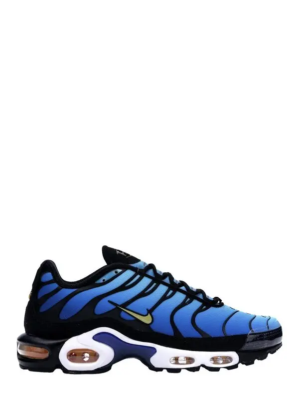 Nike Max Plus Og Hyper Blue Sneakers - Black/chamois/sky Blue