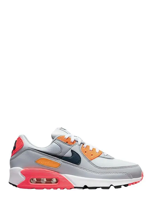 Nike Air Max 90 Sneakers - Pure Platinum/wolf Grey/flash Crimson