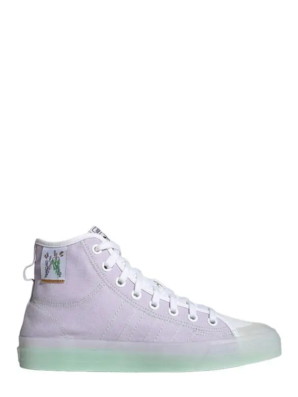 Adidas Nizza Hi Rf Sneakers - Violet/mint Green