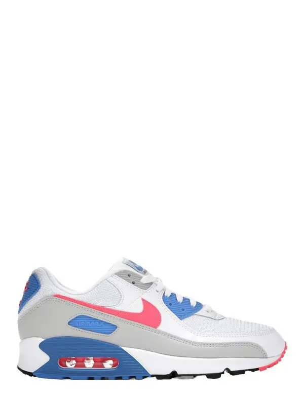 Nike Air Max 90 Sneakers - White/hot Coral/light Blue