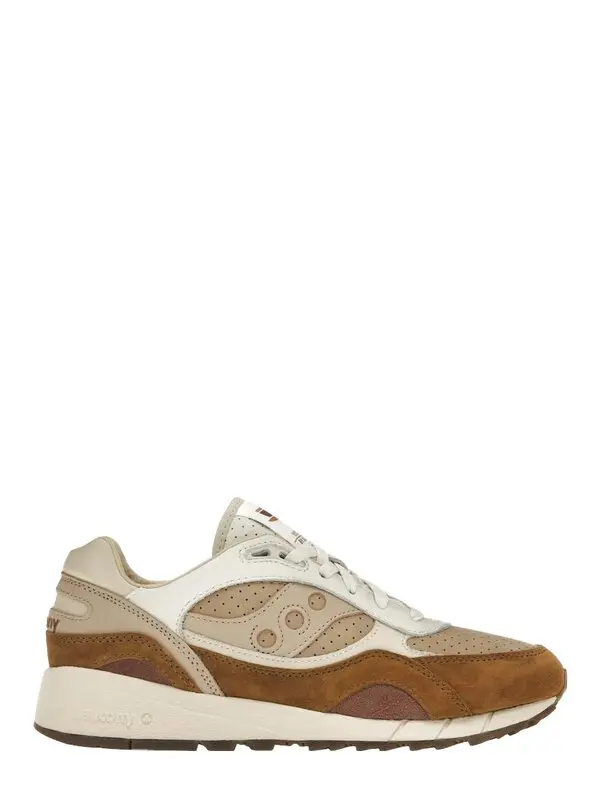 Saucony Shadow 6000 Sneakers - White/brown