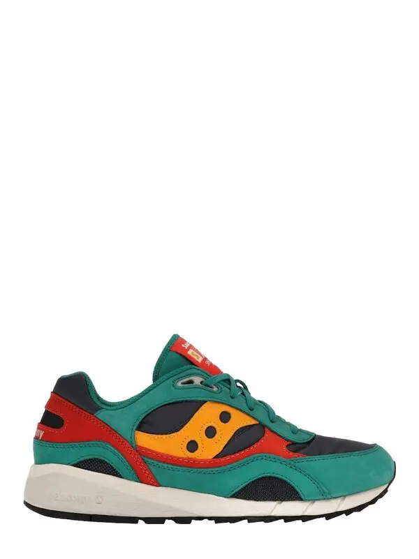 Saucony Shadow 6000 Changing Tides Sneakers - Teal/ Navy Blue/orange