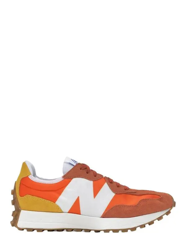 NEW BALANCE 327in Sneaker - Orange/white