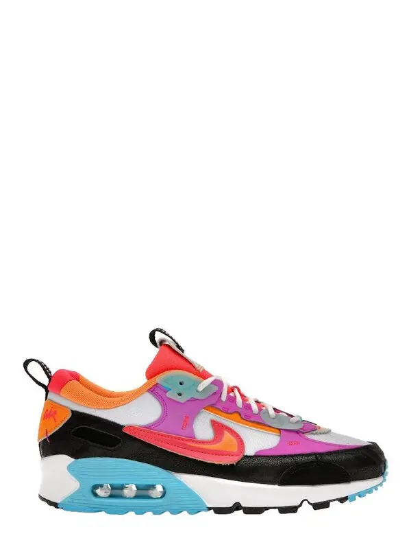 Nike Max 90 Futura Lunar New Year Sneakers - White/bright Crimson/fuchsia Dream