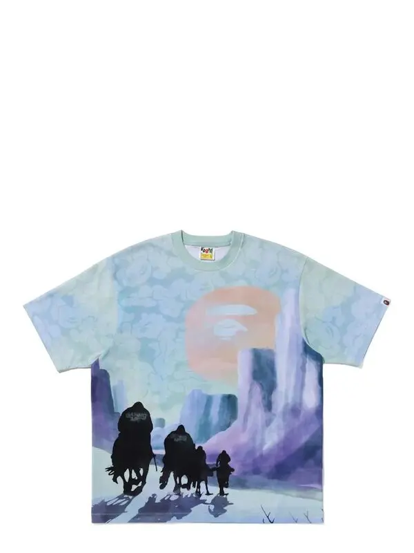 A BATHING APE Forbidden Zone Tee Shirt - Multicolor