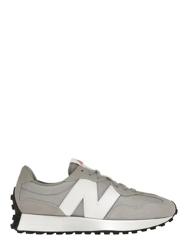 NEW BALANCE 327 Sneakers - Rain Cloud/white/red
