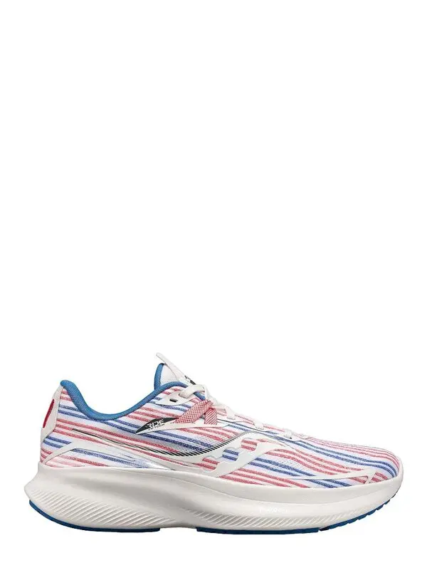 Saucony Ride 15 Banner Pack Sneakers - White/red/blue