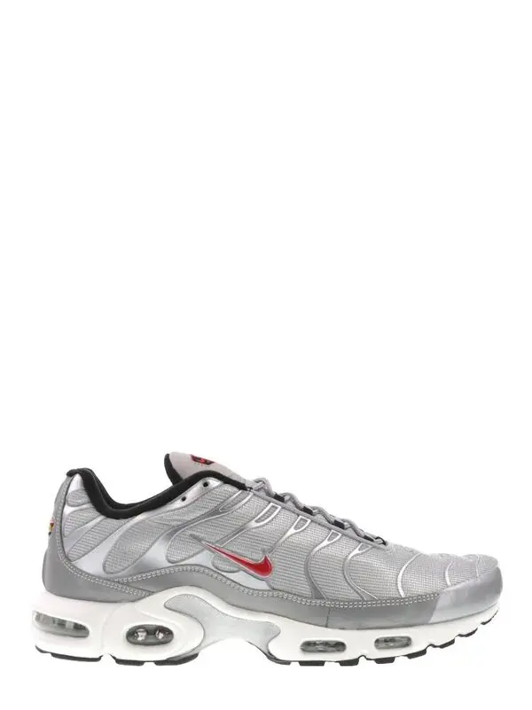 Nike Air Max Plus Sneakers - Metallic Silver/varsity Red/white