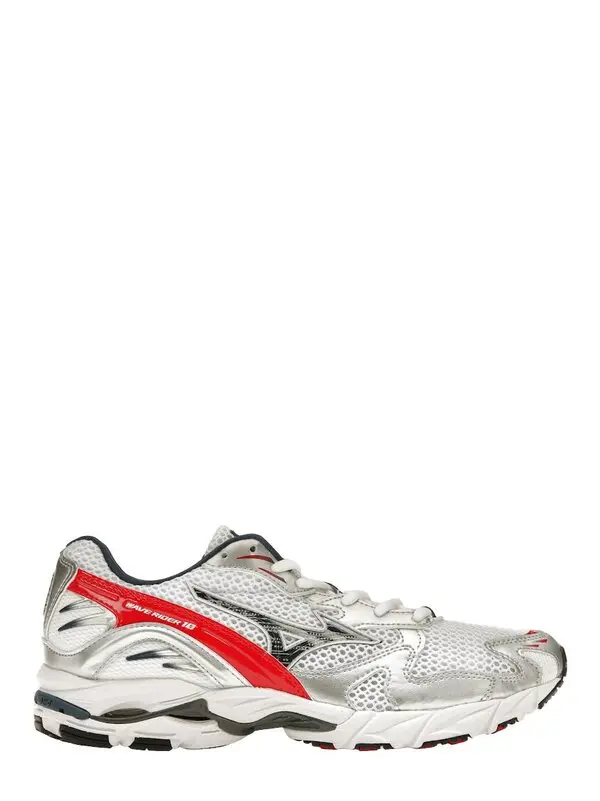Mizuno Wave Rider Og Pack - White/insignia Blue/high Risk Red