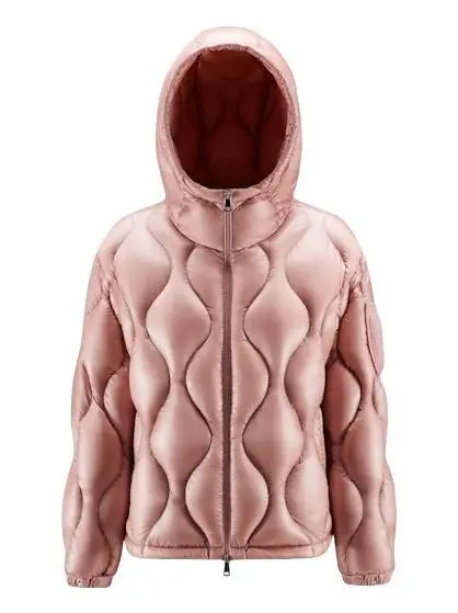 Moncler Anthon Short Down Jacket - Light Pink