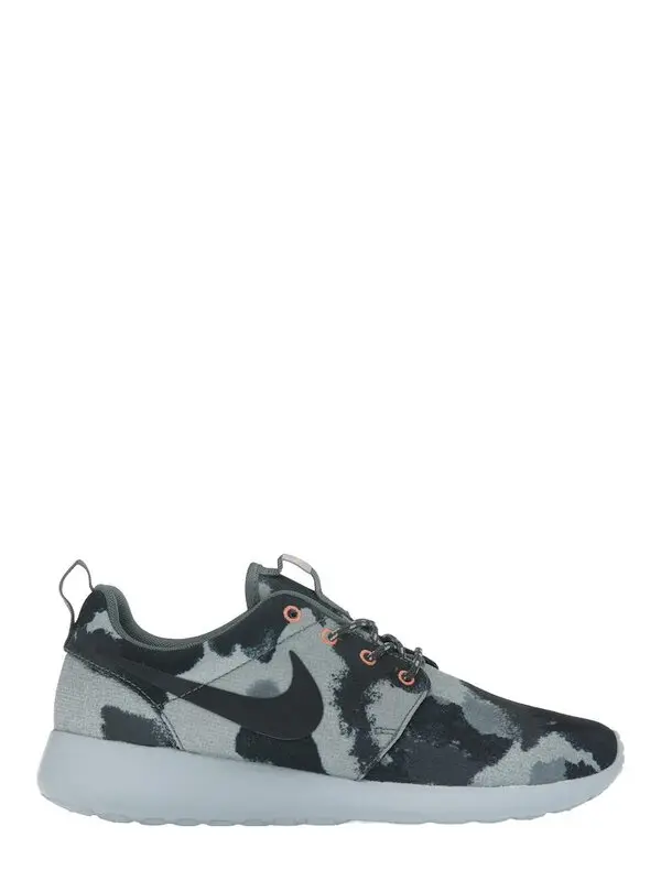 Nike Roshe Run Print Camo Sneakers - Armory Slate/armory Navy/light Armory Blue