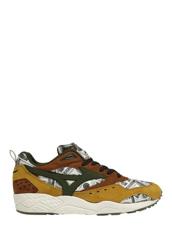 Mizuno Contender 24karats X Mita Sneakers - Olive/brown/white