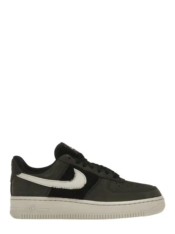 Nike Air Force 1 Low Faux Fur - Black/light Bone