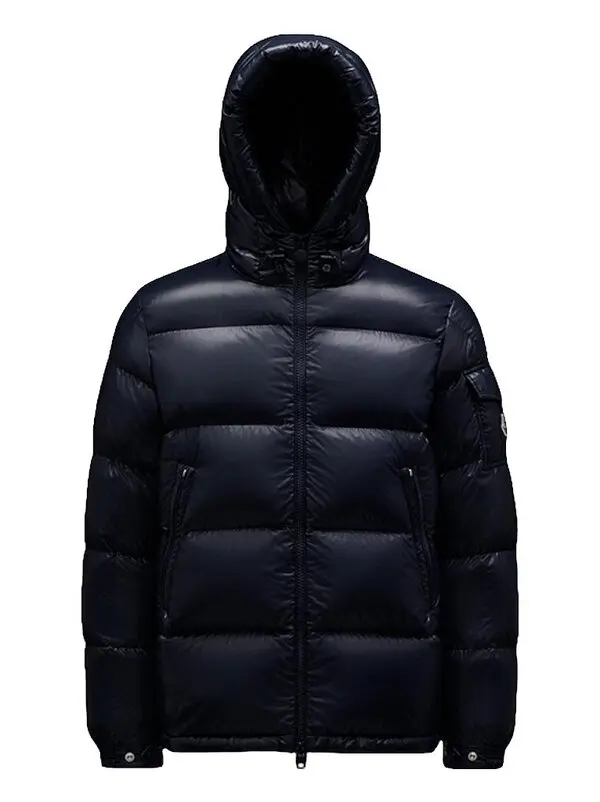 Moncler Ecrins Short Down Jacket - Night Blue