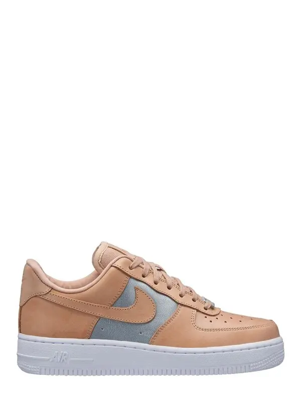 Nike Force 1 Low Sneakers - Bio Beige/metallic Silver/white