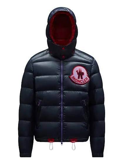 Moncler Genius 1952 Haggi Short Down Jacket - Navy Blue