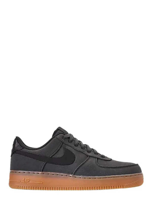 Nike Air Force 1 Low '07 Gum Sneakers - Black/gum Medium Brown