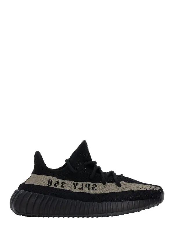 Adidas Yeezy Boost 350 V2 - Core Black/green