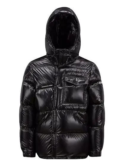 Moncler Hiroshi Fujiwara X Fragment Anthemium Short Down Jacket - Black