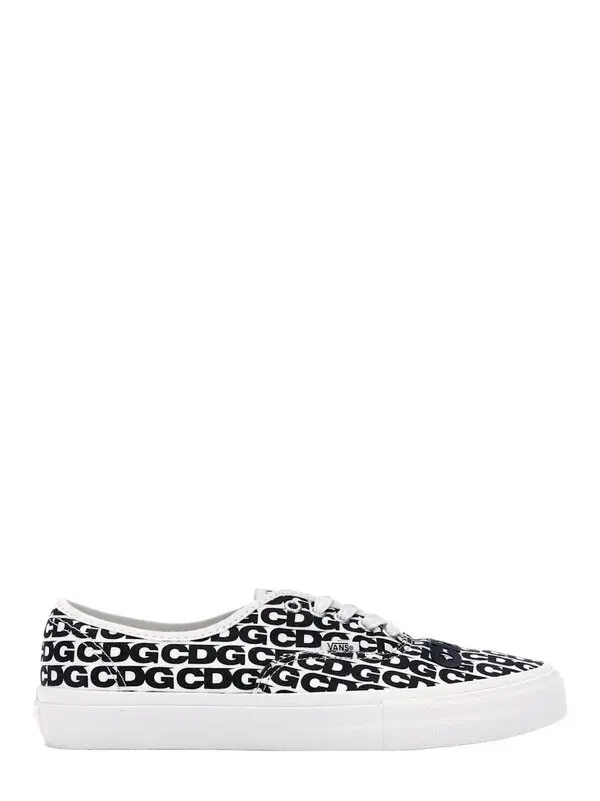 VANS Authentic Comme Des Garcons Heel Tabin Sneakers - White/black