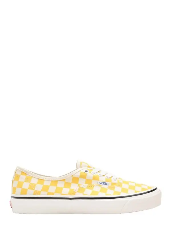 VANS Authentic 44 Dx Anaheim Factory Checkerboard Sneakers - Og Yellow/og Checker