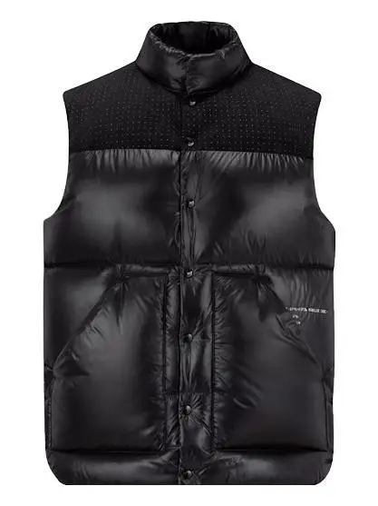 Moncler Hiroshi Fujiwara X Fragment Osten Down Vest - Black