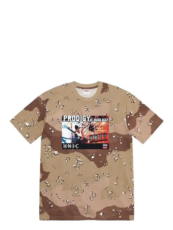 Supreme Hnic Tee Shirt - Desert Camo