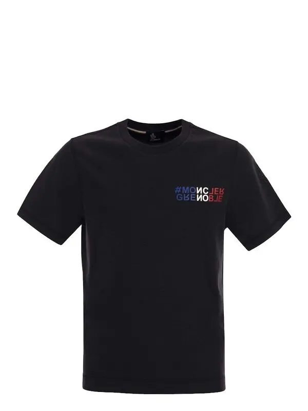 Moncler Grenoble Logo T-shirt - Navy Blue