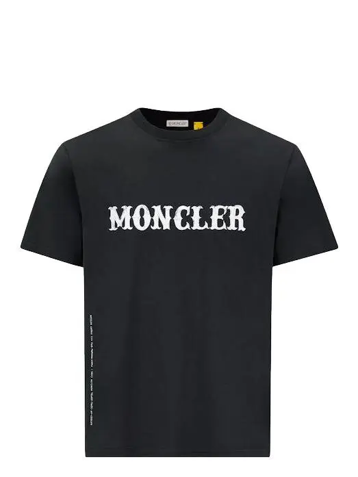 Moncler Hiroshi Fujiwara X Fragment Logo T-shirt - Black