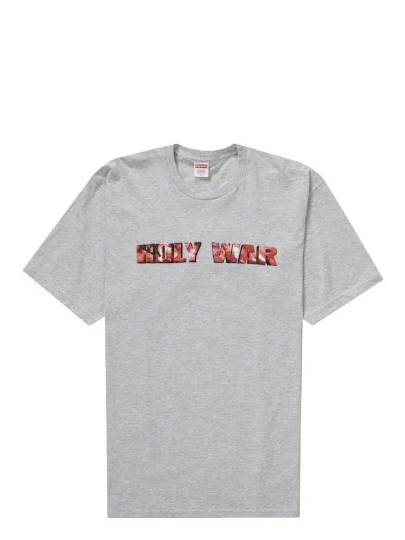 Supreme Holy War Tee Shirt - Ash Grey