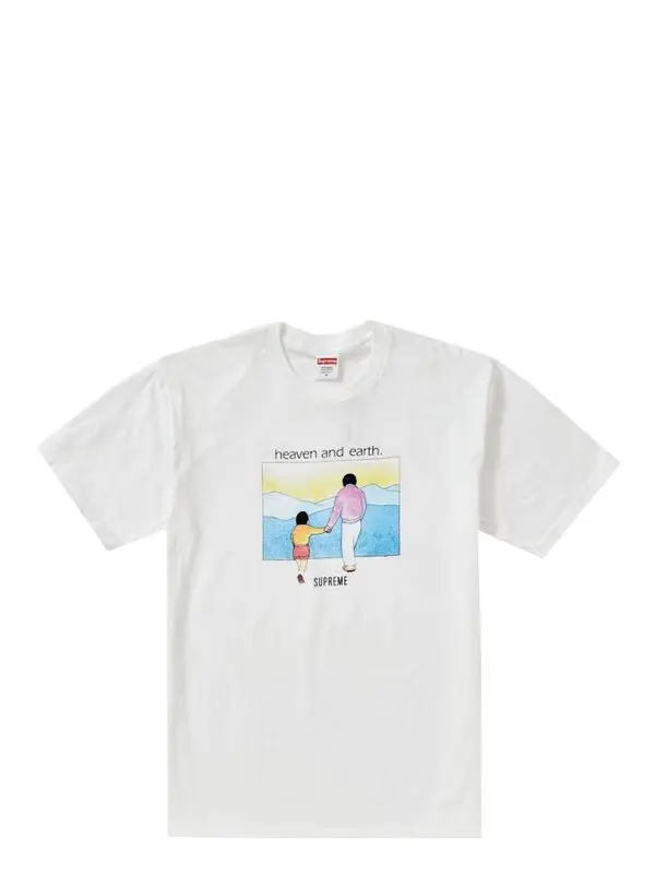 Supreme Heaven And Earth Tee Shirt - White