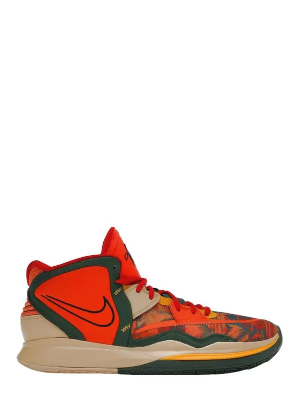 Nike Kyrie Infinity 1 World 1 People Sneakers - Safety Orange/gorge Green/sesame