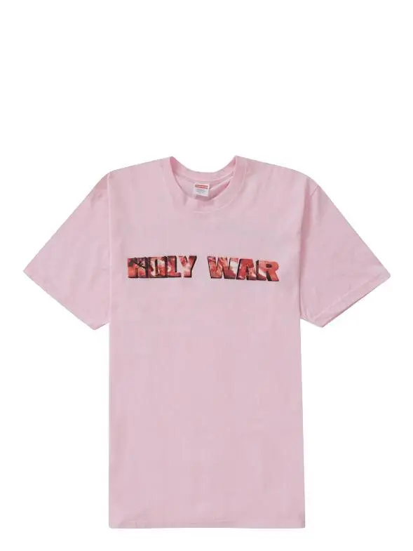 Supreme Holy War Tee Shirt - Light Pink