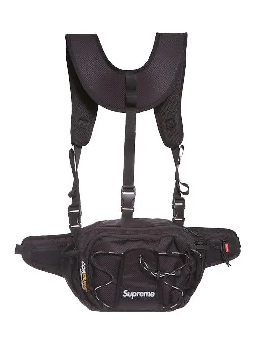 Supreme Harness Waist Bag - Black