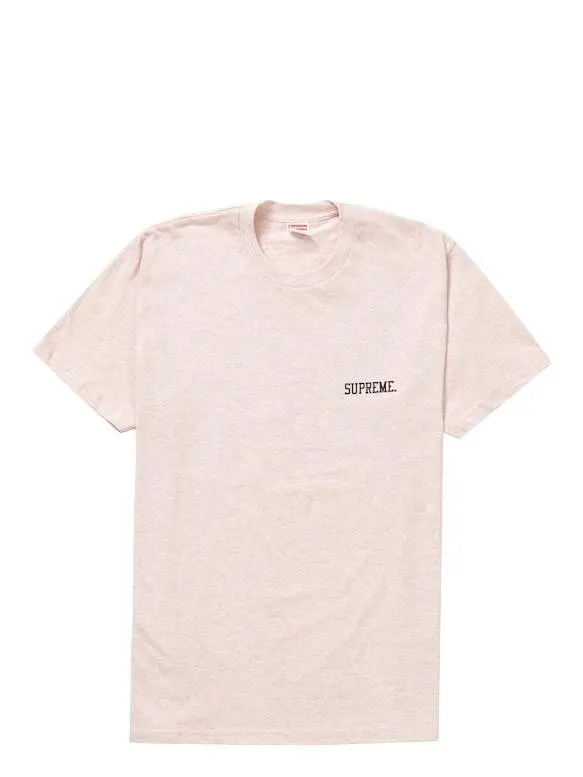 Supreme Heroines Tee Shirt - Heather Light Pink