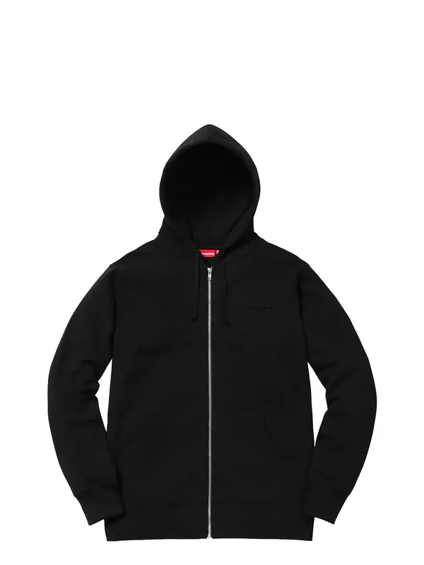 Supreme Hellraiser Pinhead Zip Up Hooded Sweatshirt - Black