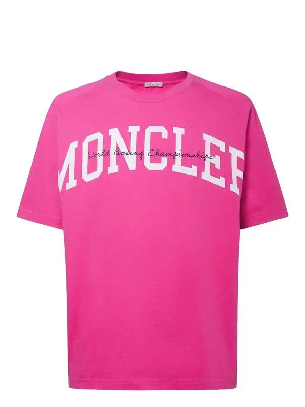 Moncler Logo T-shirt - Pink