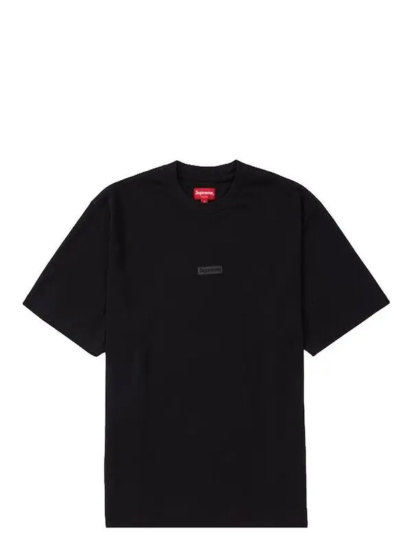 Supreme High Density Small Box Short Sleeve Tee Shirt - Black