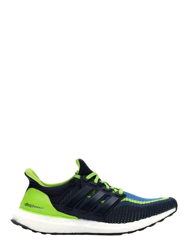 Adidas Ultraboost 2.0 Sneakers - Semi Solar Slime/night Navy/shock Blue