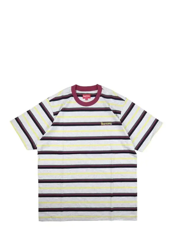 Supreme Heather Stripe Top - Burgundy