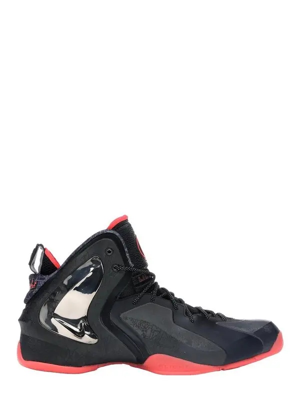 Nike Lil Penny Posite Nola Gumbo League - Black Laser/ Dark Silver/crimson Red