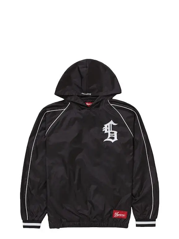 Supreme Hooded Pullover - Black