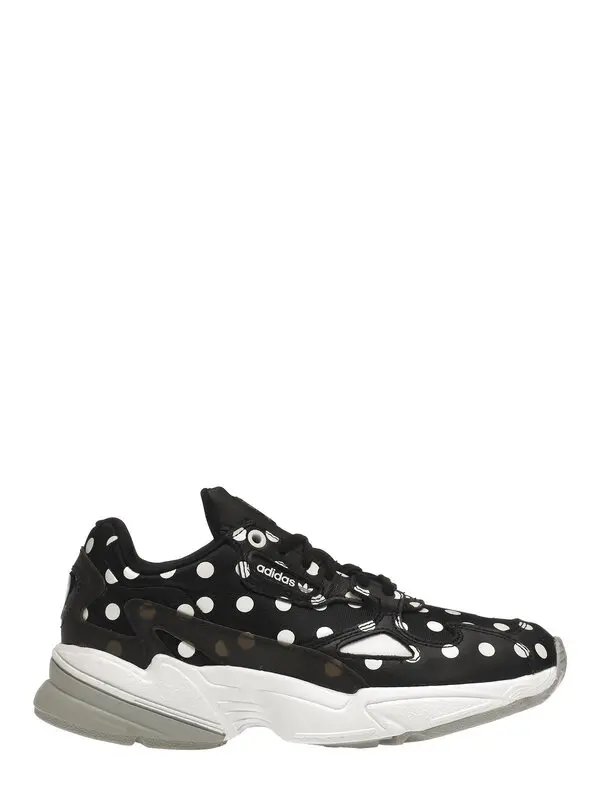 Adidas Falcon Polka Dot Sneakers - Core Black/crystal White/grey Two