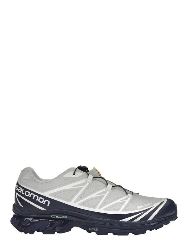 SALOMON Xt-6 Gore-tex Sneakers - Blue Print/heather/white