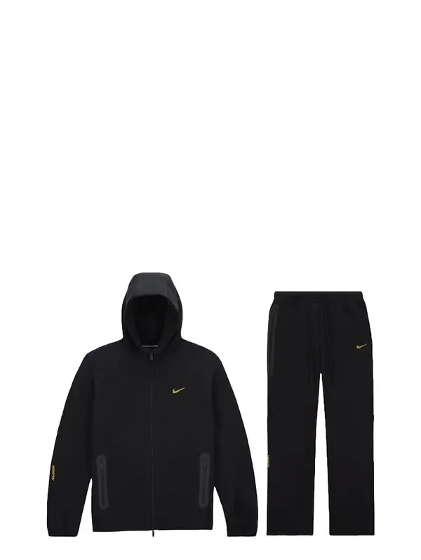 Nike X Nocta Tech Fleece Hoodie & Joggers Set - Black