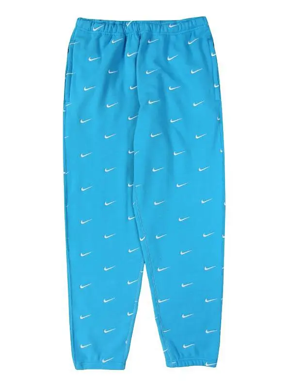 Nike All Over Swoosh Logo Pants - Blue