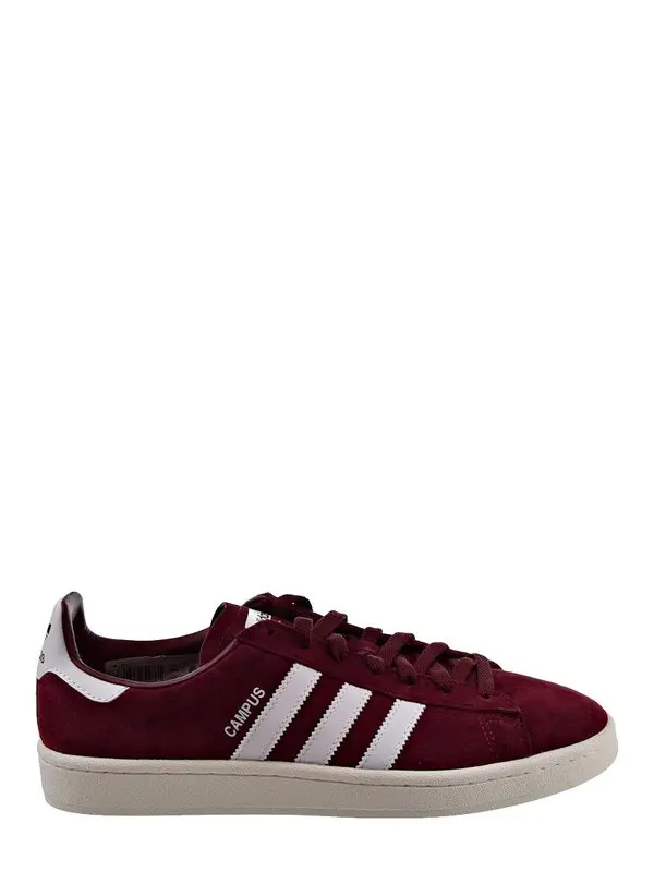 Adidas Campus Lace Up Sneakers - Collegiate Burgundy/footwear White/chalk White