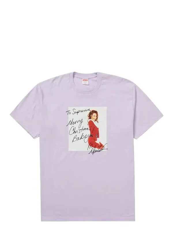 Supreme Mariah Carey Tee Shirt - Light Purple