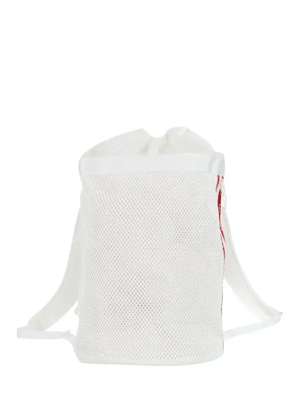 Supreme Mesh Backpack - White