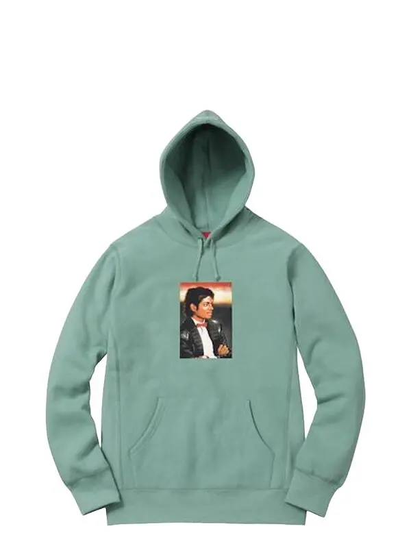 Supreme Michael Jackson Hooded Sweatshirt - Seafoam